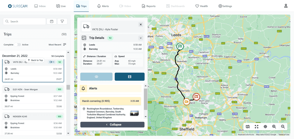 GPS Fleet Tracking & Fleet Dash Cams | SureCam
